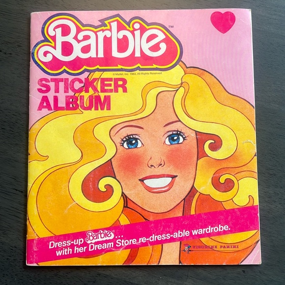 Mattel | Toys | 983 Barbie Sticker Album | Poshmark